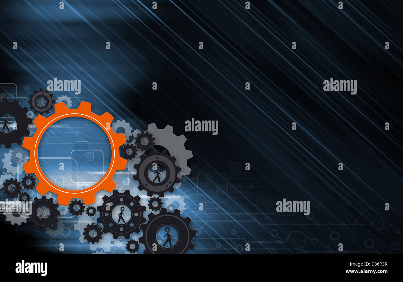 Human gear design Stock Photo - Alamy