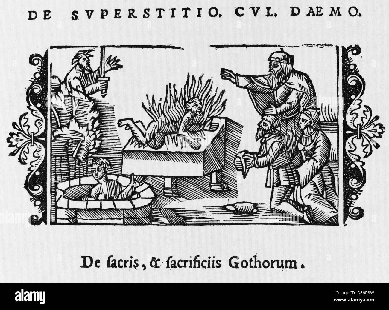 Human sacrifice ancient Black and White Stock Photos & Images - Alamy