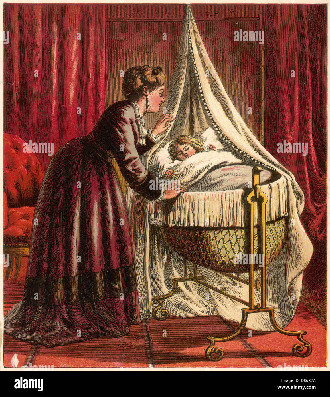 Child mother cradle hi-res stock photography and images - Alamy