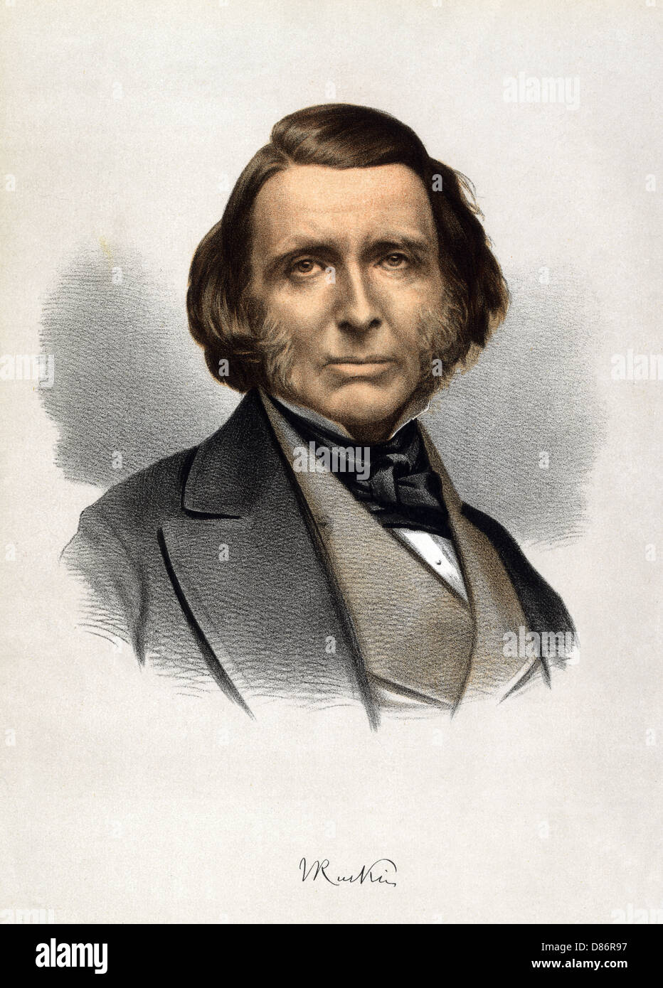 John ruskin english art critic writer hi-res stock photography and ...