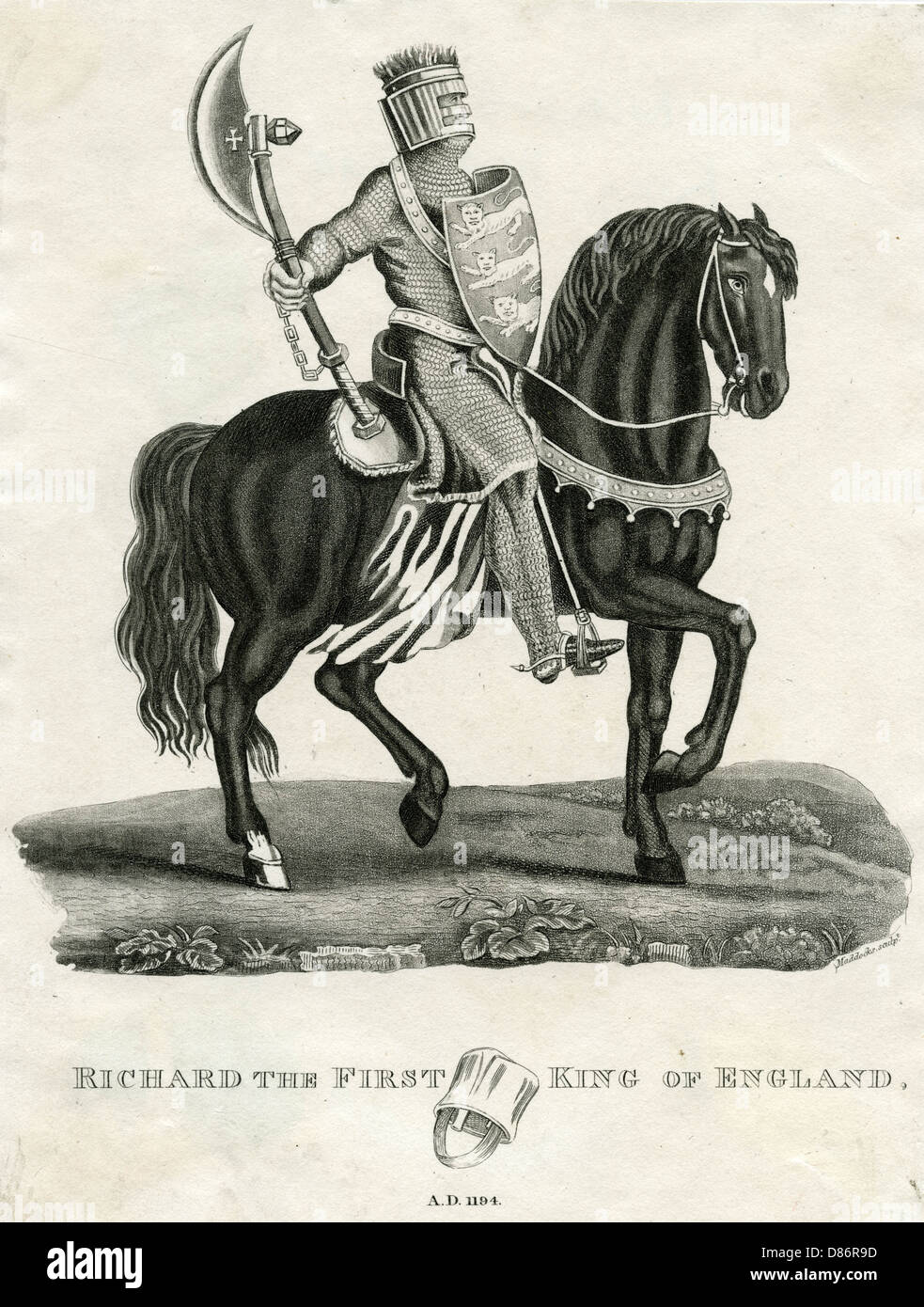 King Richard I Stock Photo - Alamy