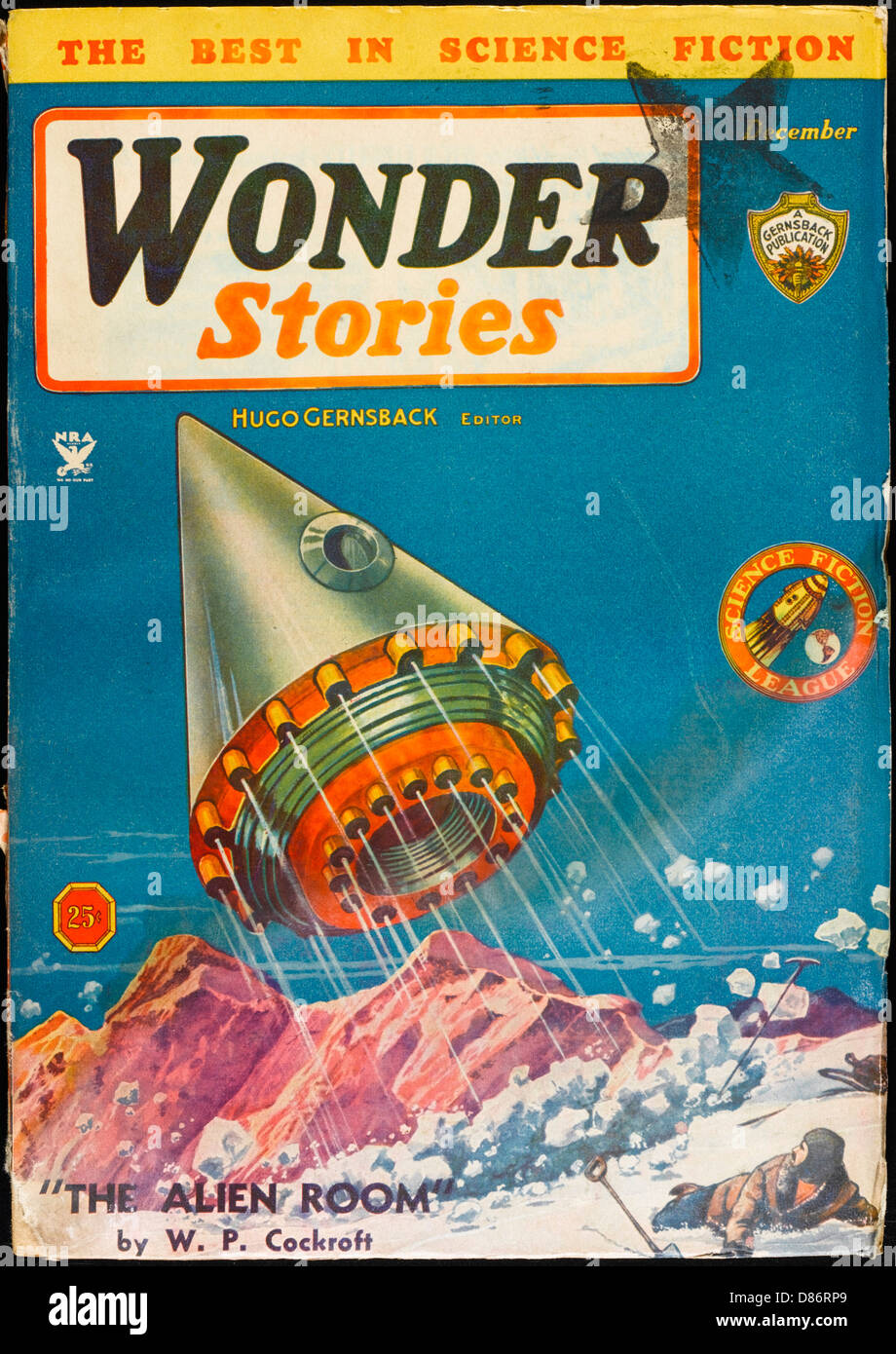 The Alien Room Stock Photo - Alamy