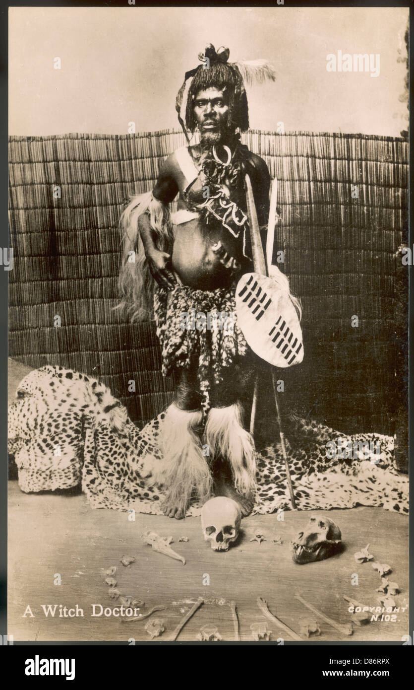 Witch doctor hi-res stock photography and images - Alamy