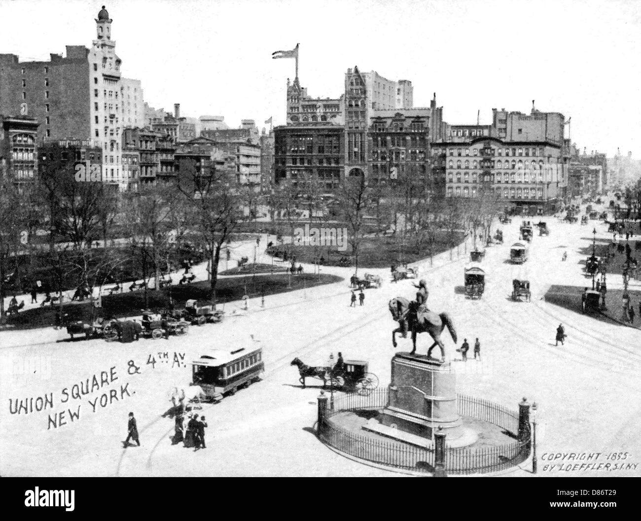 New York Union Square Stock Photo - Alamy