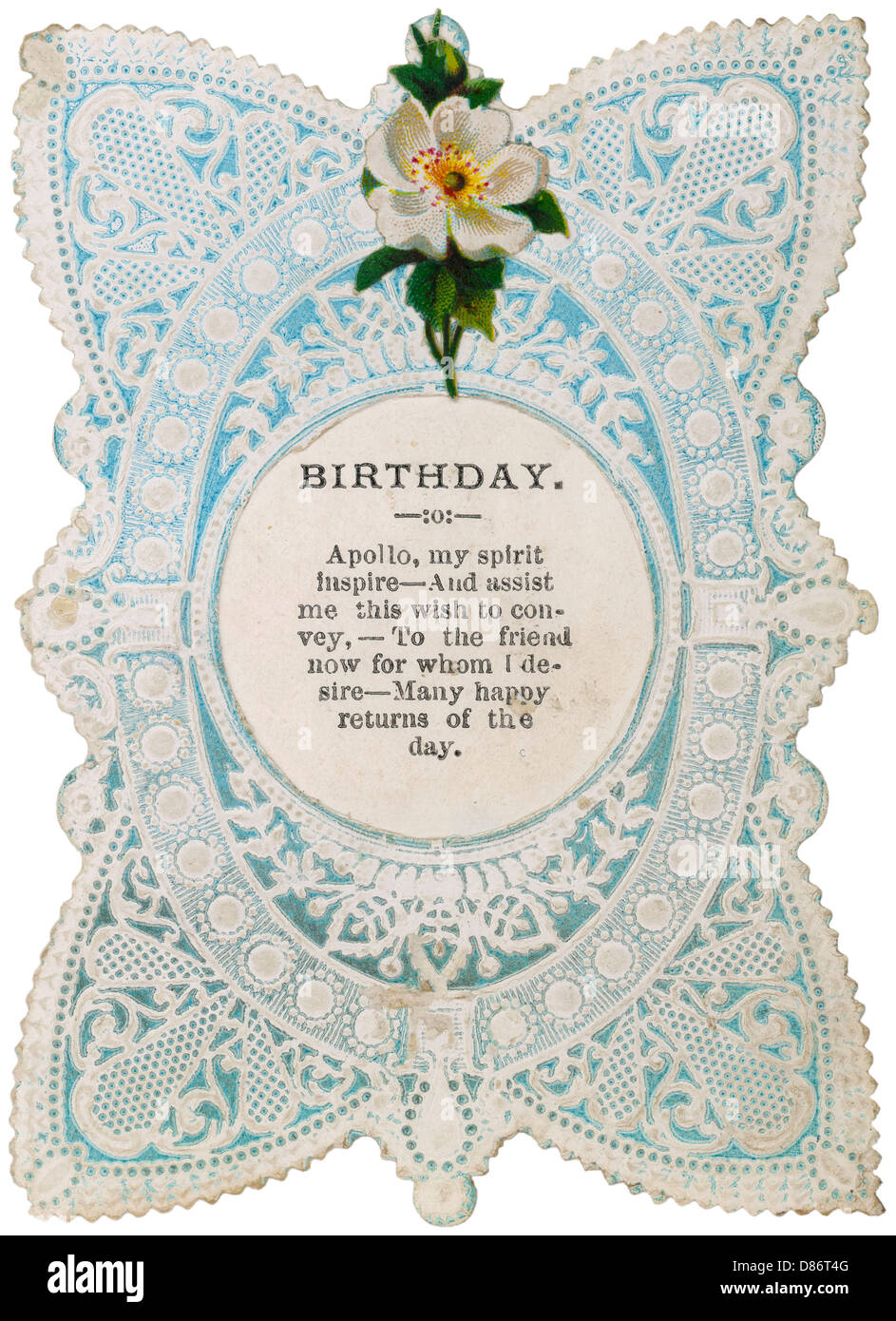 Victorian Birthday Card High Resolution Stock Photography and Images ...