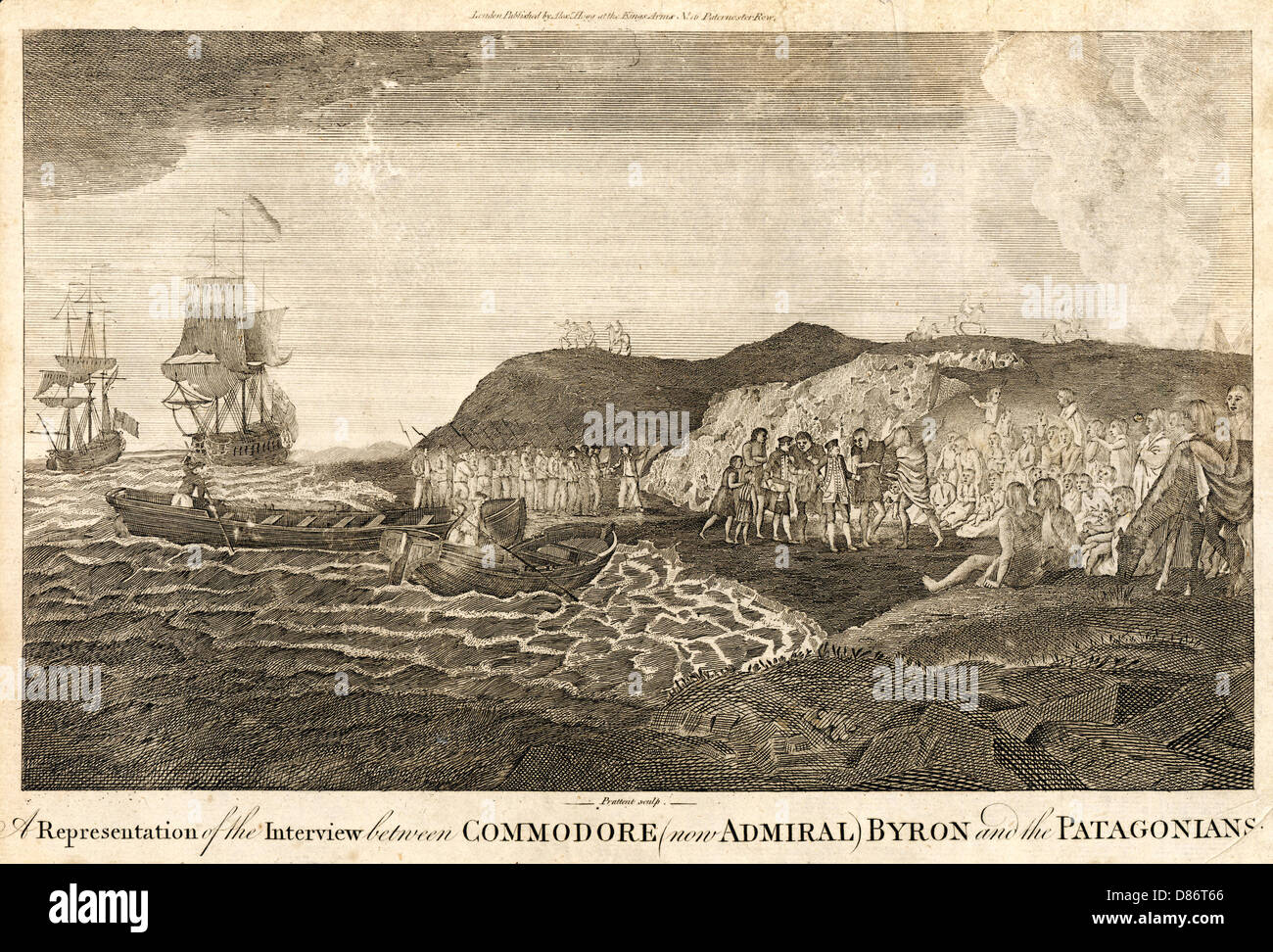 Exploration John Byron Stock Photo - Alamy