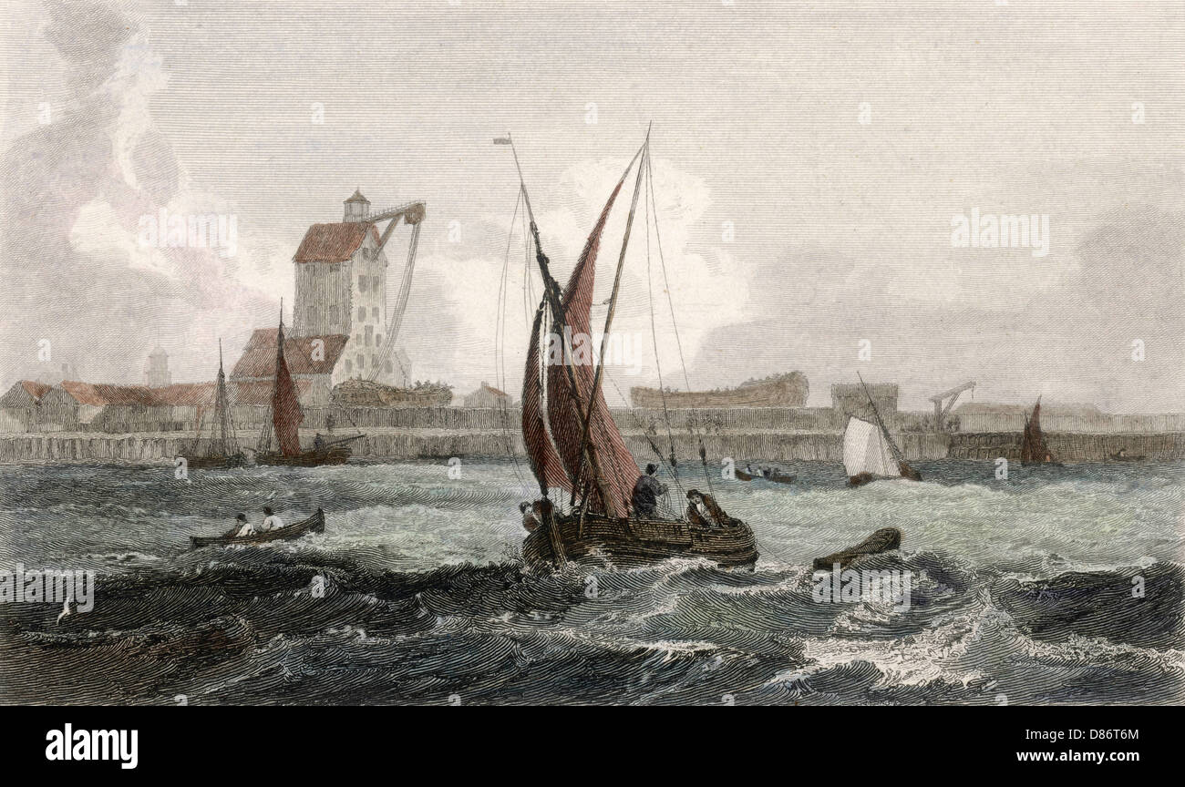 Blackwall Mast House Stock Photo - Alamy