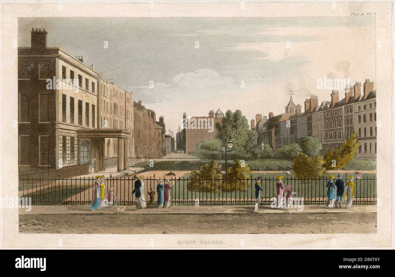 Queen square london hi-res stock photography and images - Alamy