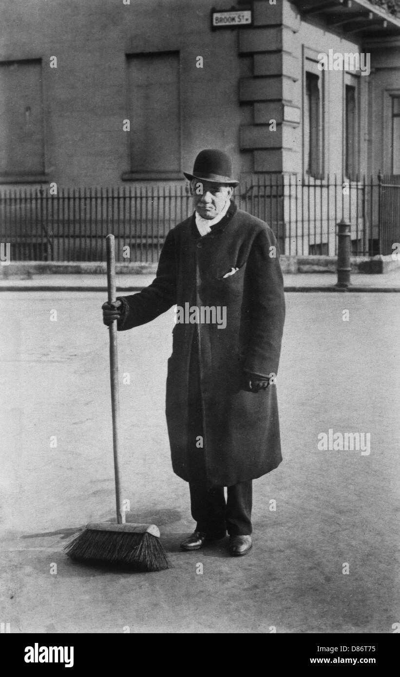 Crossing sweeper london hi-res stock photography and images - Alamy