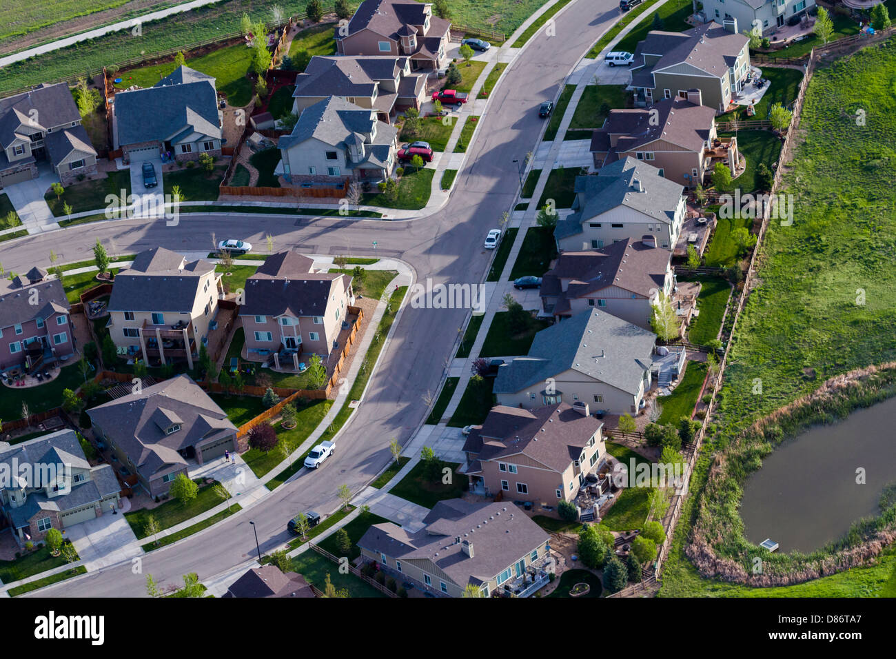 American Suburban Neighborhood