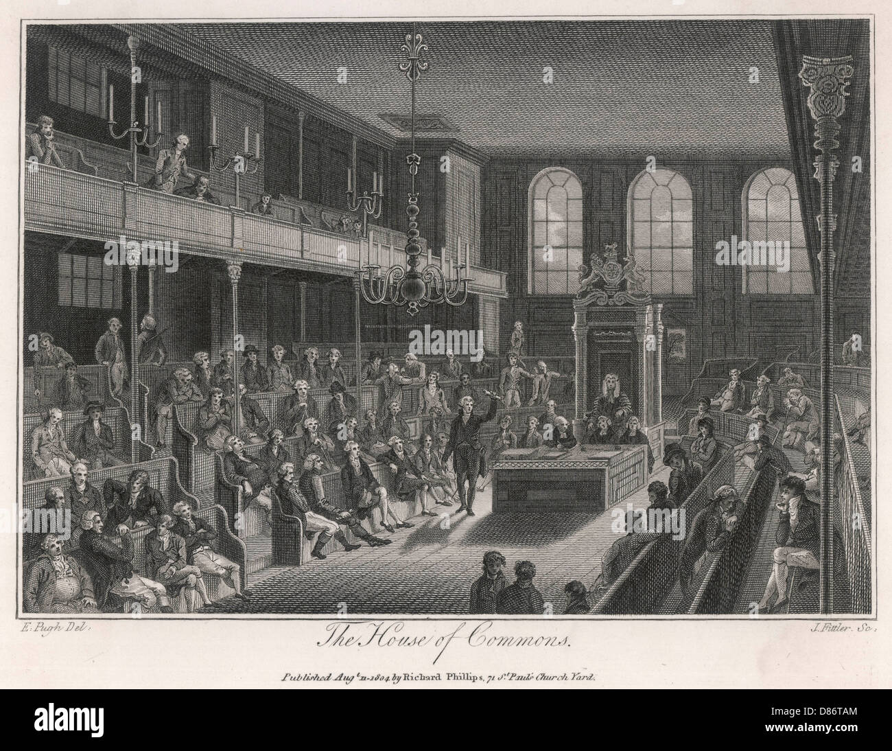 Pitt In Commons 1804 Stock Photo - Alamy
