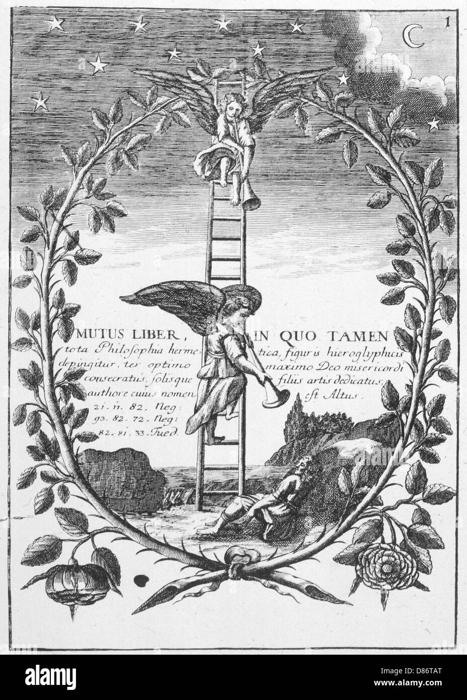 Mutus Liber 1 Stock Photo - Alamy