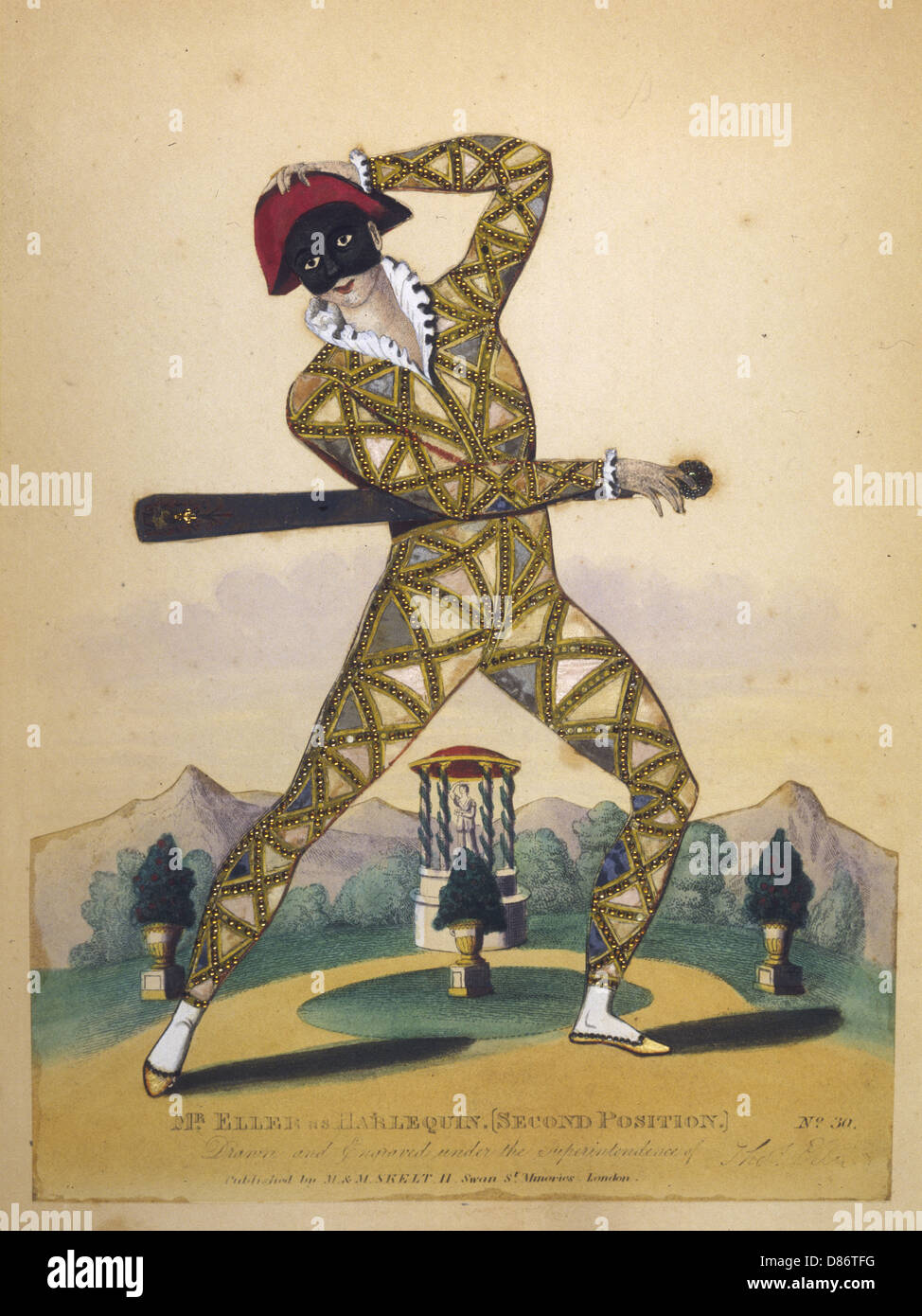 Commedia dell'arte harlequin hi-res stock photography and images - Alamy