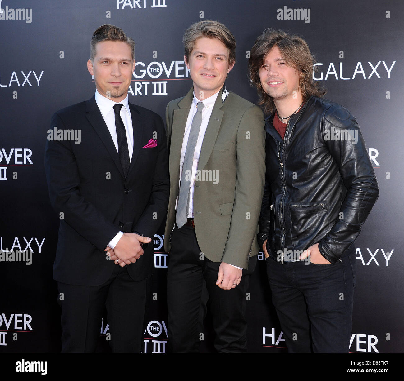 Los Angeles, California, USA. 20th May 2013. Hanson arrives for the ...