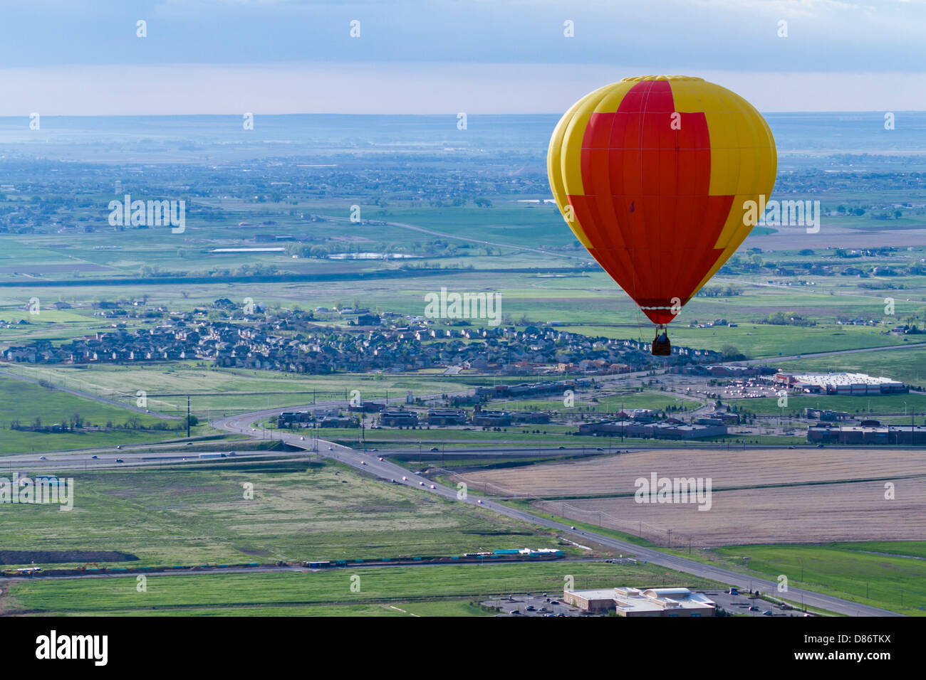 Typical american suburban development Stock Photo - Alamy