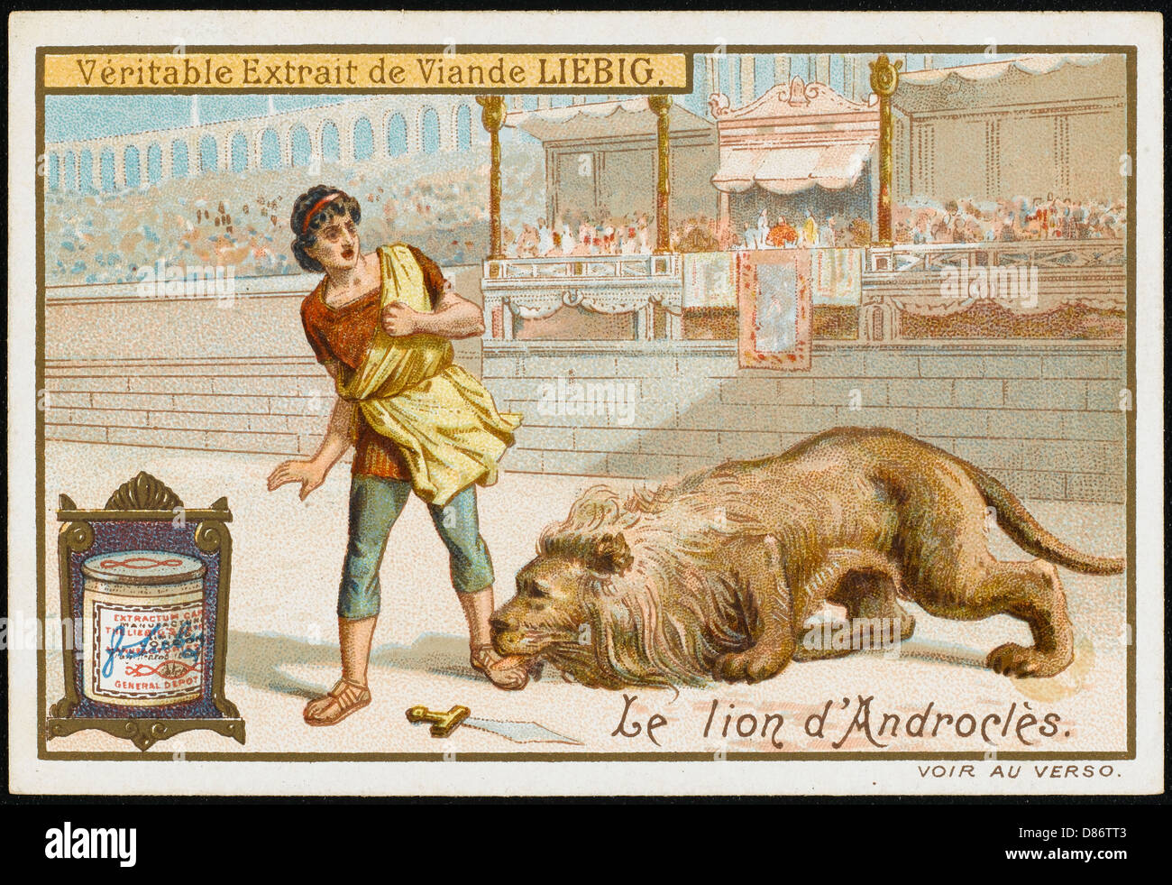 Androcles - Lion Stock Photo - Alamy