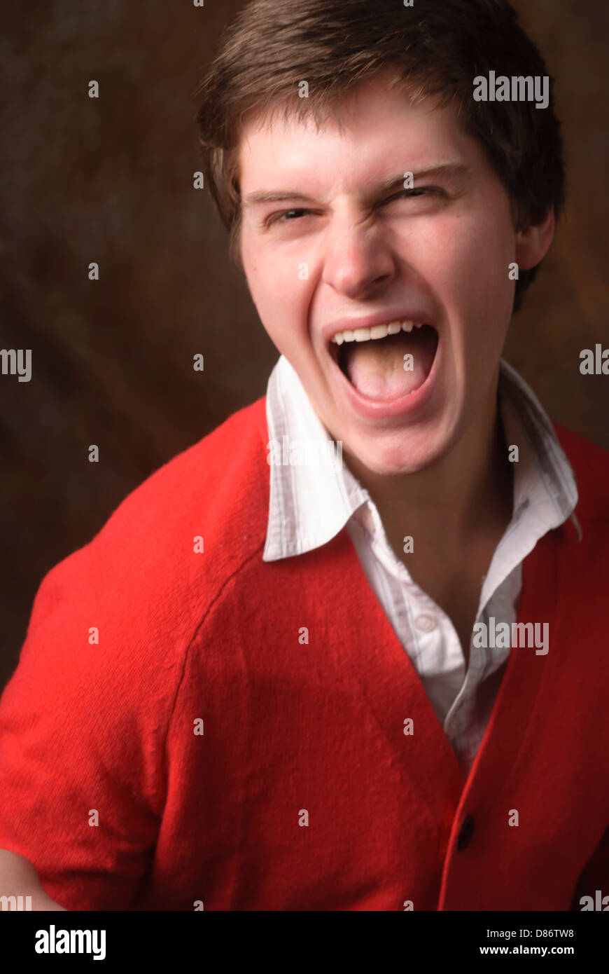 Exaggerated facial expression hi-res stock photography and images - Alamy