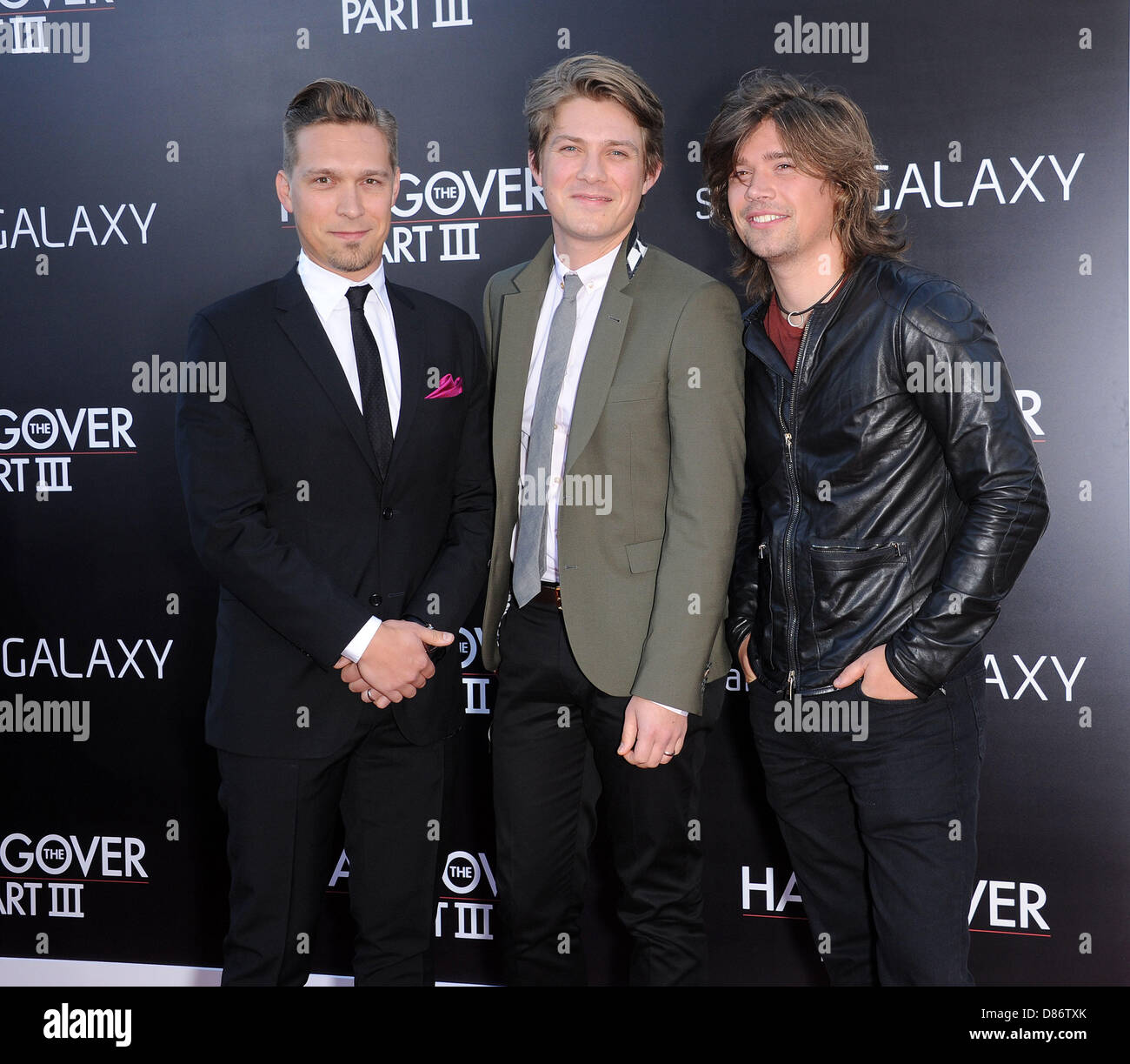 Los Angeles, California, USA. 20th May 2013. Hanson arrives for the ...