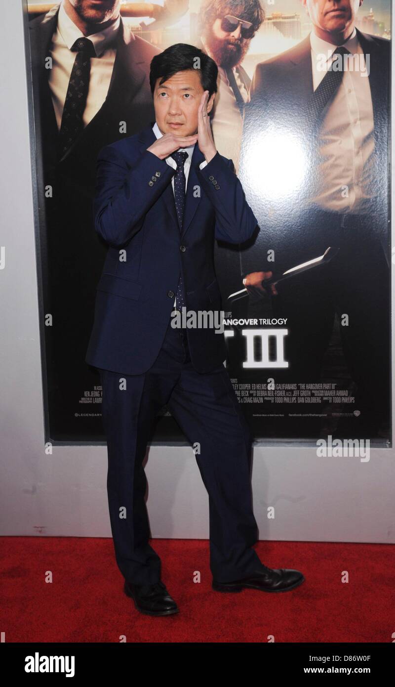 Los Angeles, California, USA. 10th May 2013. Ken Jeong at arrivals for ...