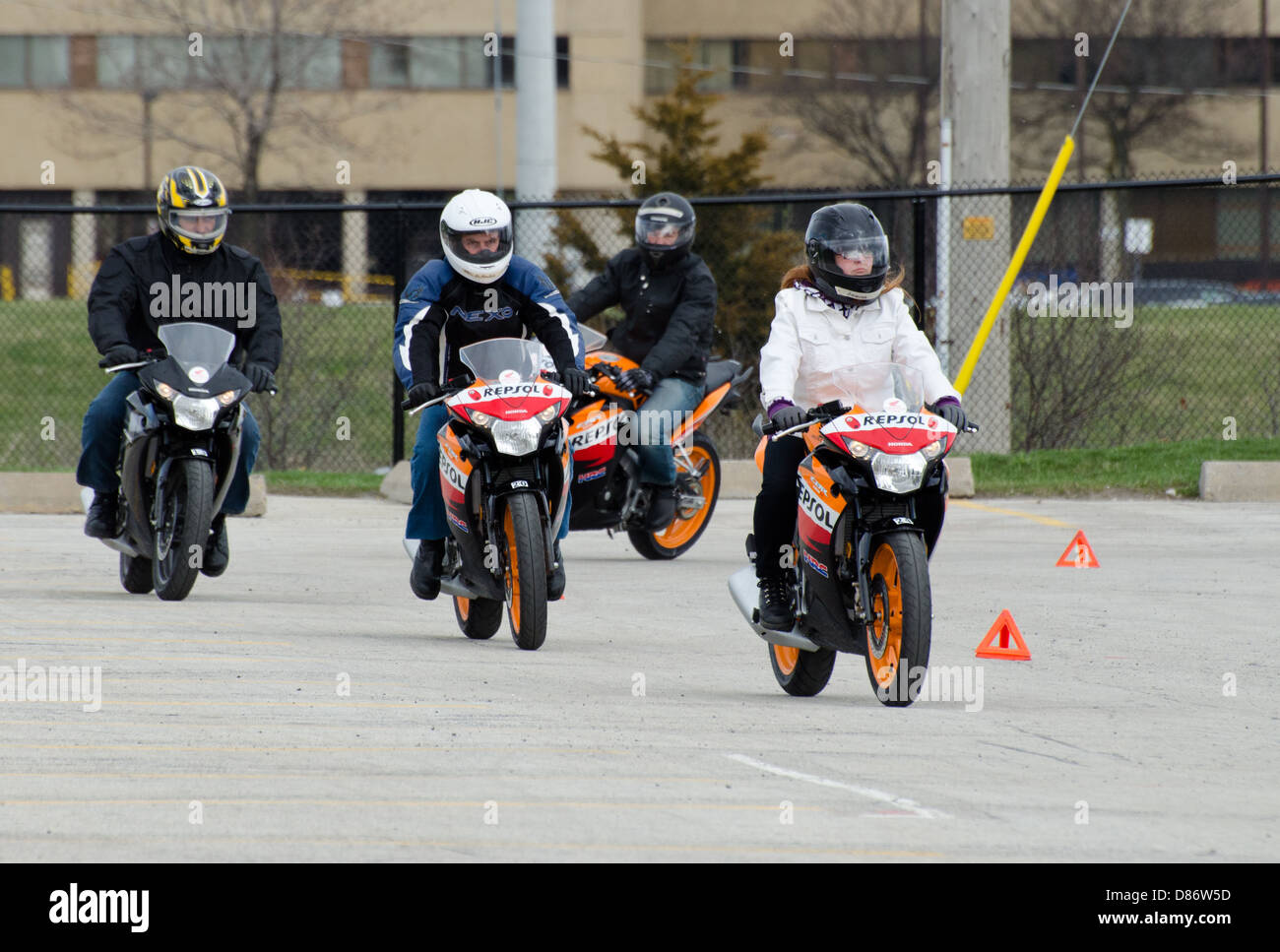 Motorcycle training hi-res stock photography and images - Alamy