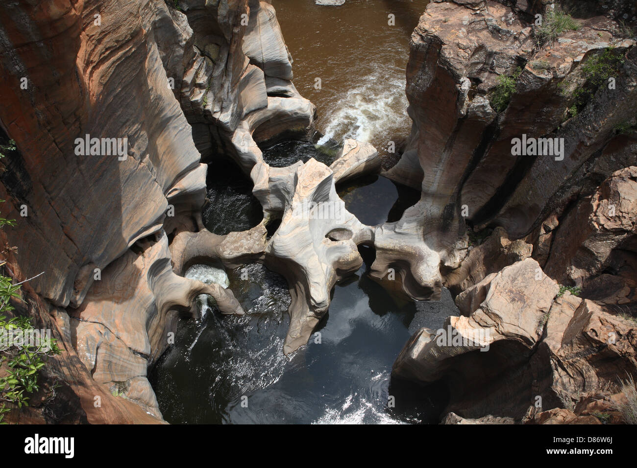 Bourkes Luck Potholes Stock Photo - Alamy