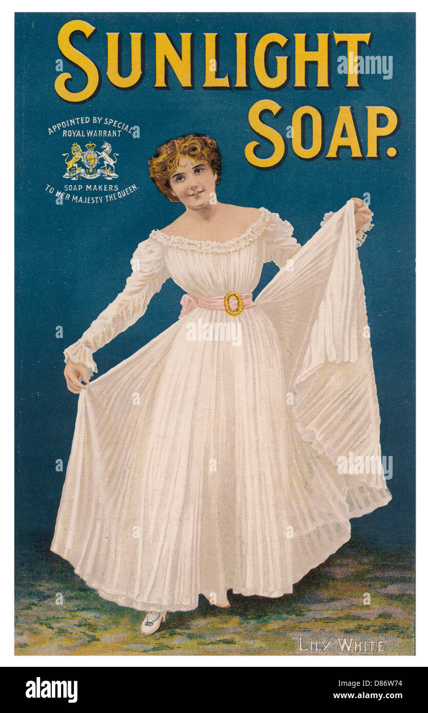 Sunlight soap advert hi-res stock photography and images - Alamy