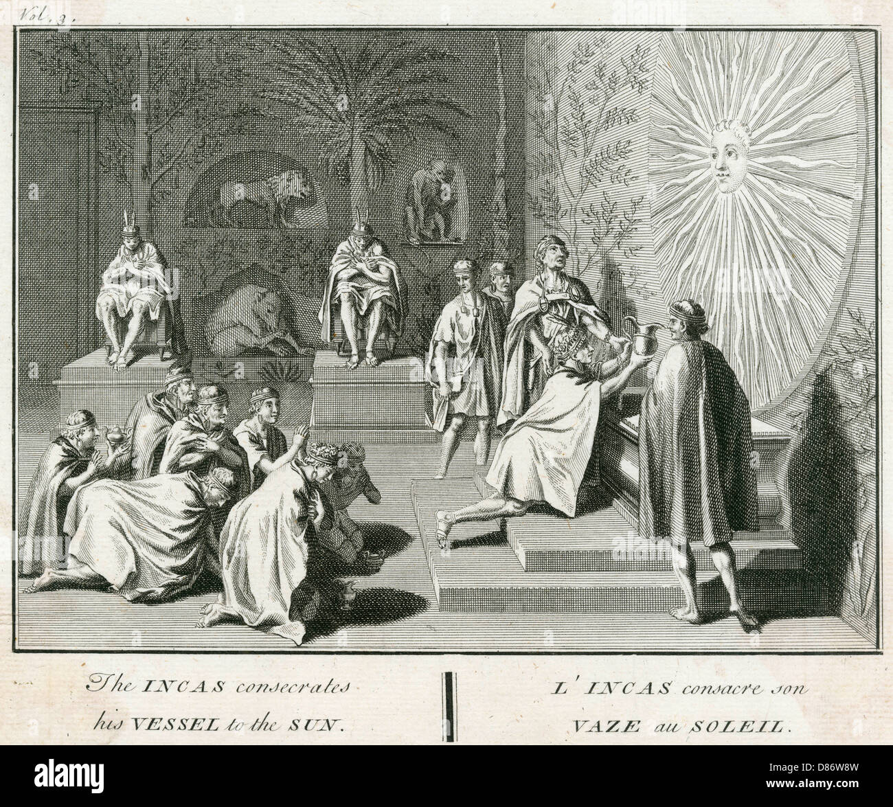 Inca sun worship hi-res stock photography and images - Alamy