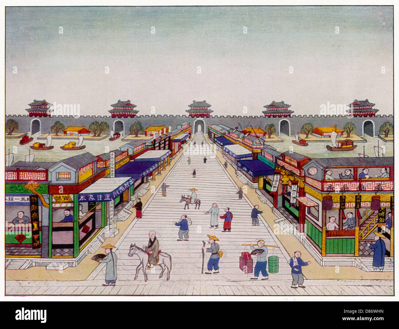 CHINA/BEIJING CITY WALL Stock Photo - Alamy