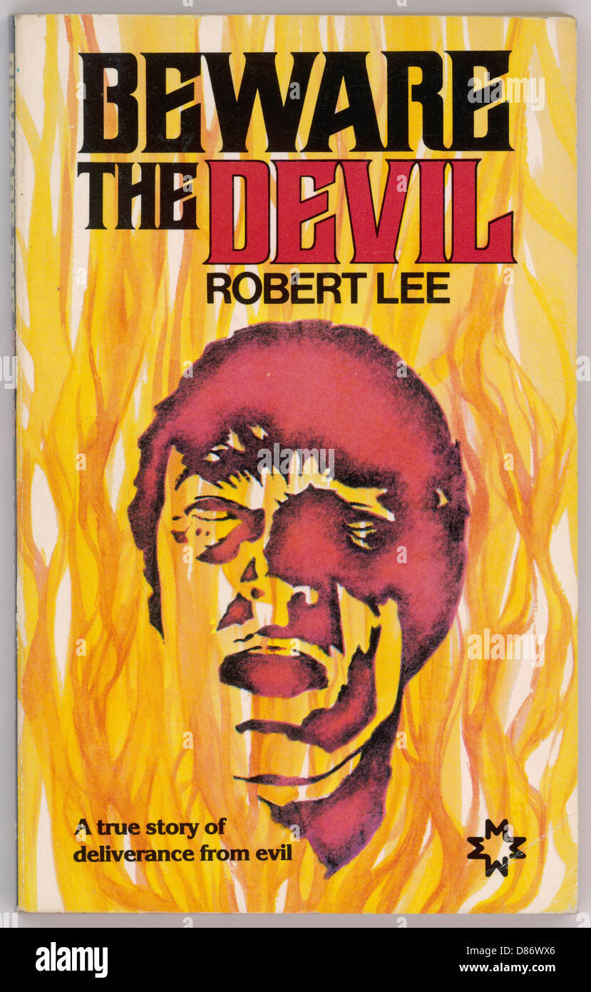 BEWARE THE DEVIL Stock Photo - Alamy