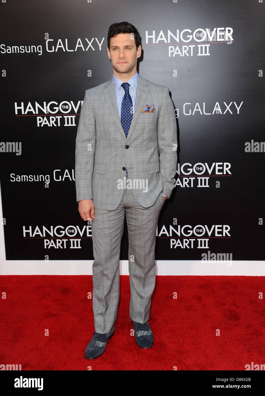 Los Angeles, California, USA. 10th May 2013. Justin Bartha at arrivals ...