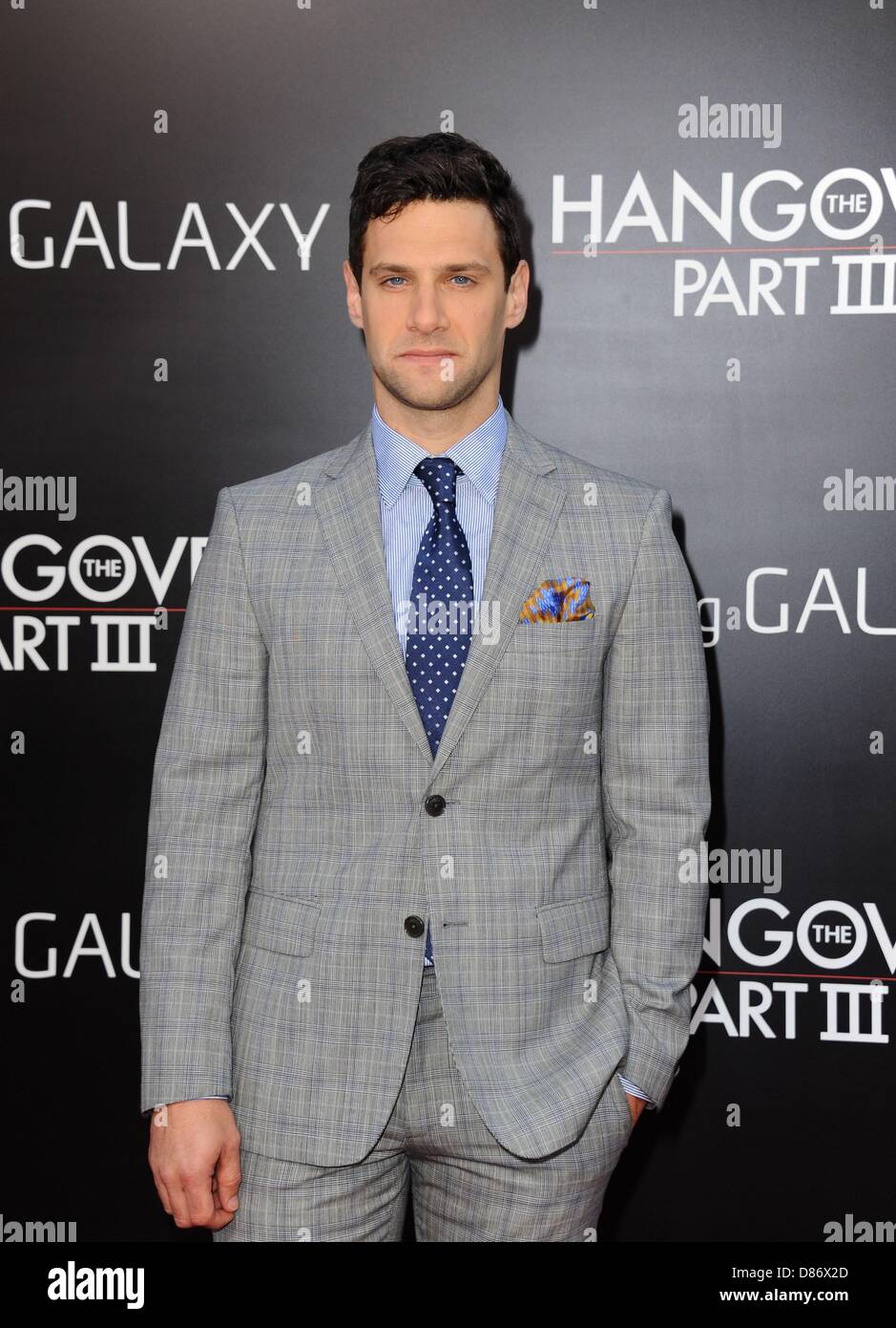 Los Angeles, California, USA. 10th May 2013. Justin Bartha at arrivals ...