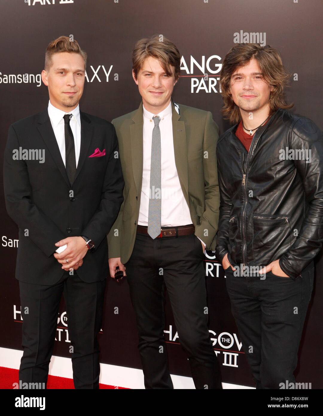 Los Angeles, California, USA. 10th May 2013. Hanson at arrivals for THE ...