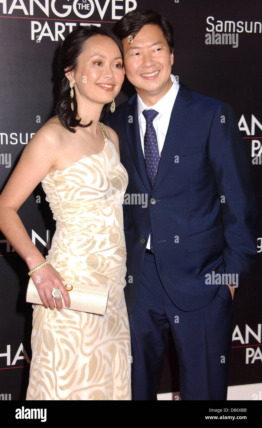 Hollywood, California, USA. 20th May 2013. Ken Jeong & Wife attend the ...