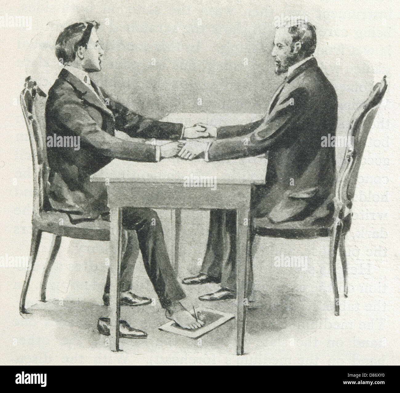 WRITING WITH TOES Stock Photo - Alamy