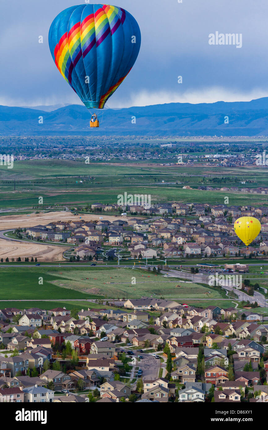 Typical american suburban development Stock Photo - Alamy