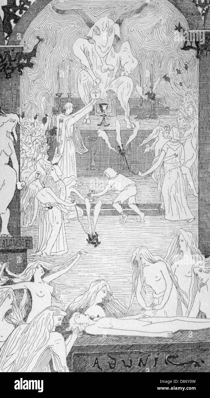 Black magician Black and White Stock Photos & Images - Alamy