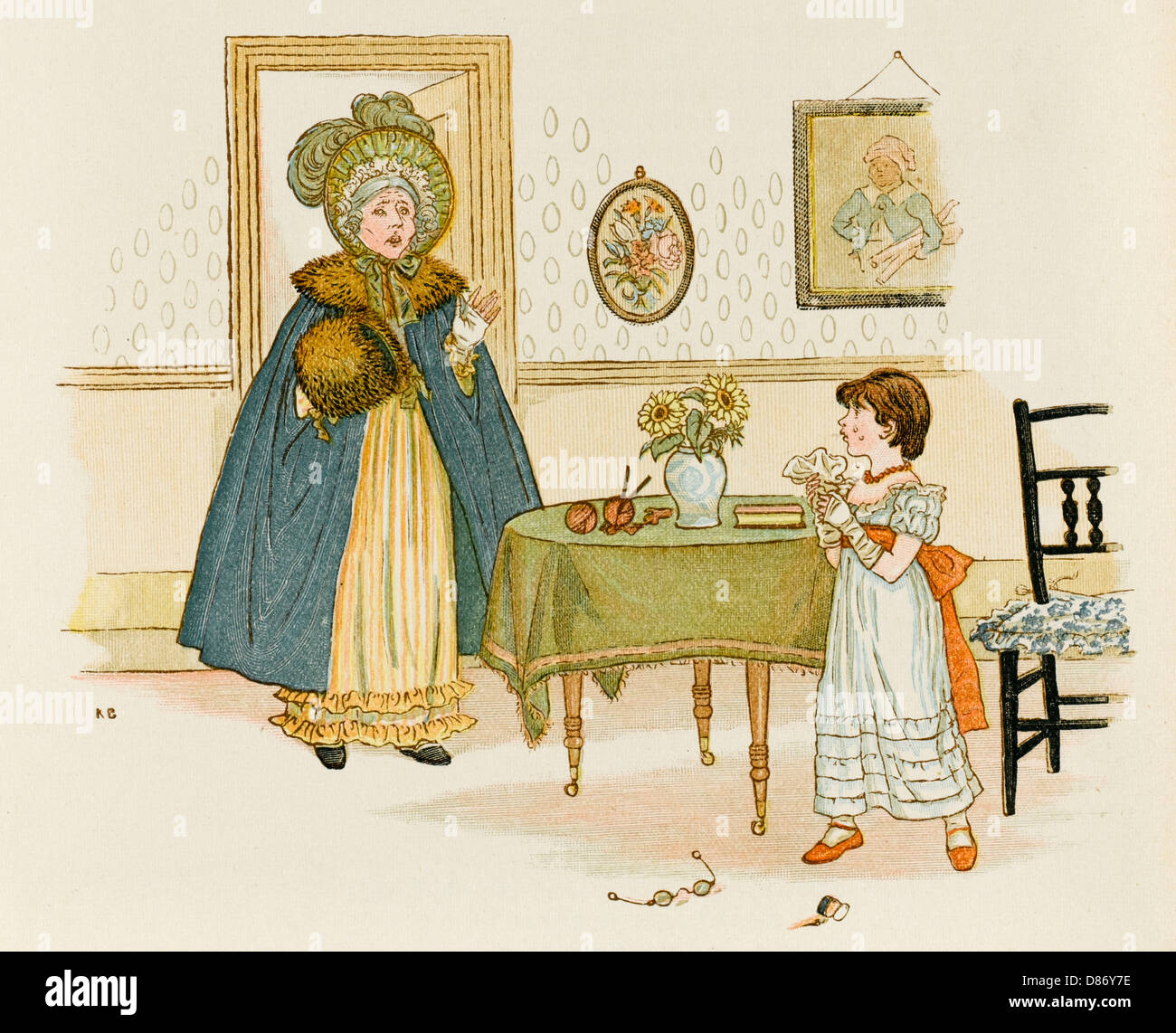 Grandma - Daughter - G'Way Stock Photo - Alamy