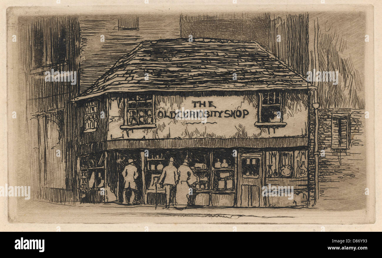OLD CURIOSITY SHOP Stock Photo - Alamy