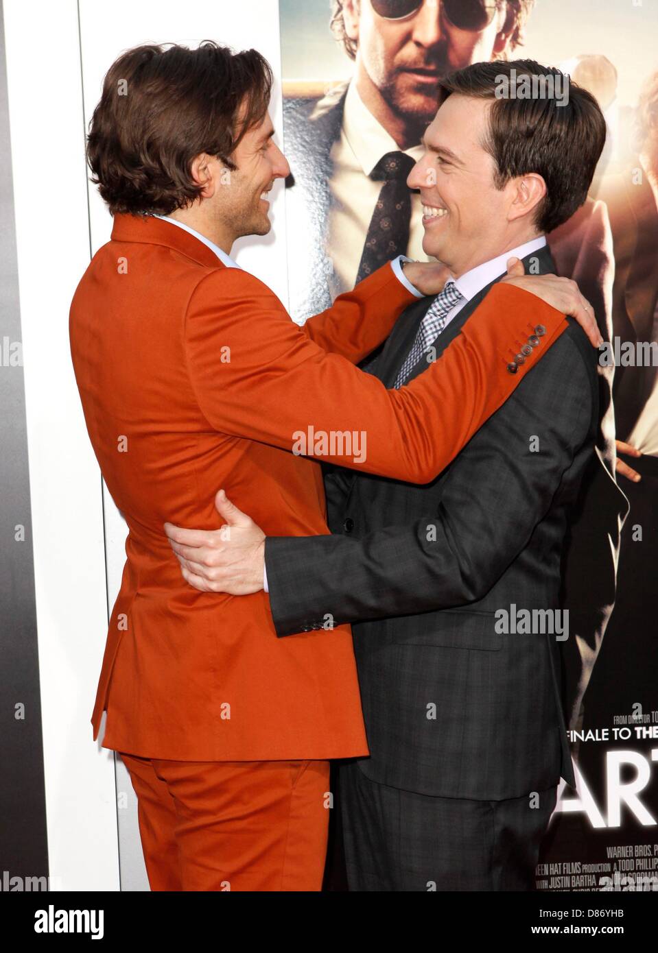 Los Angeles, California, USA. 10th May 2013. Bradley Cooper, Ed Helms ...
