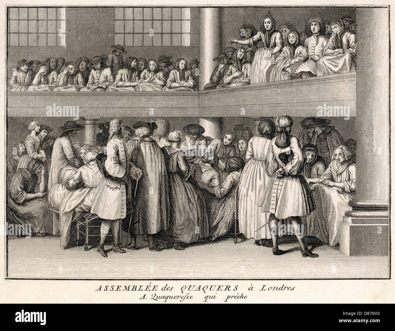 Quaker woman hi-res stock photography and images - Alamy