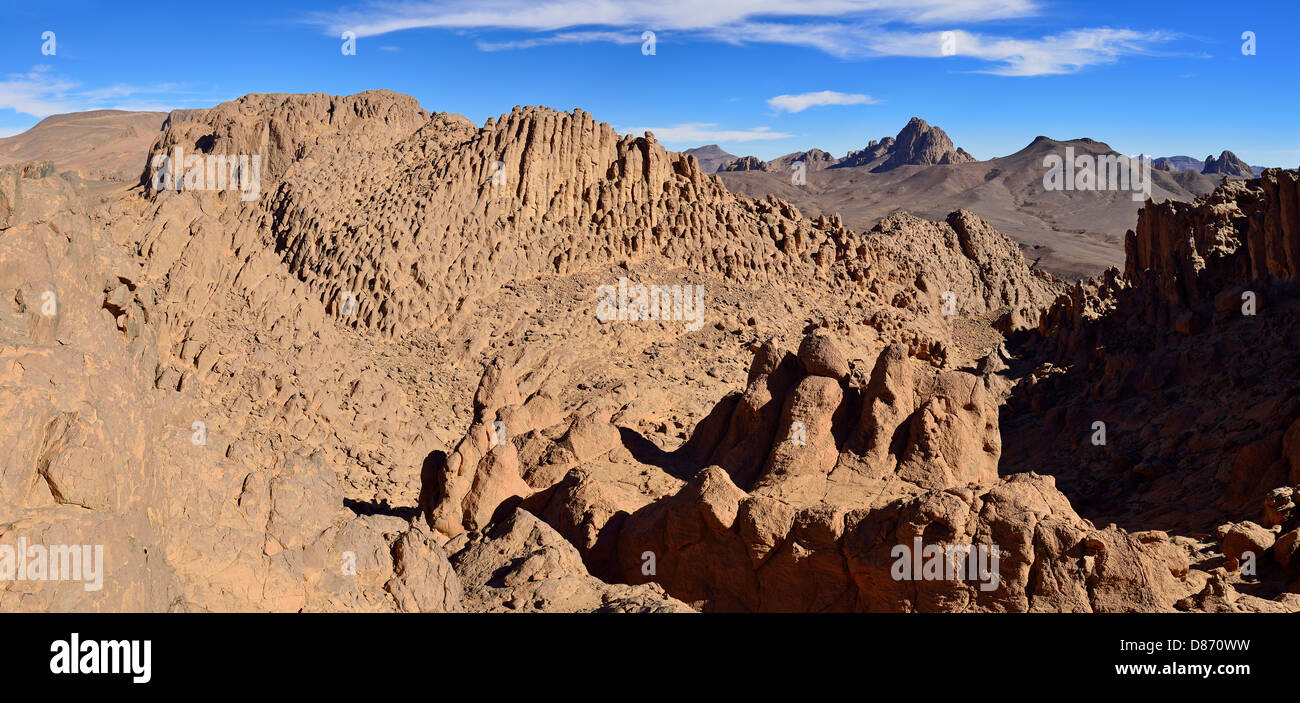 Algeria diatreme volcanic pipe ahaggar hi-res stock photography and ...