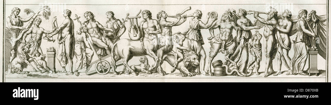 BACCHIC PROCESSION 2 Stock Photo - Alamy