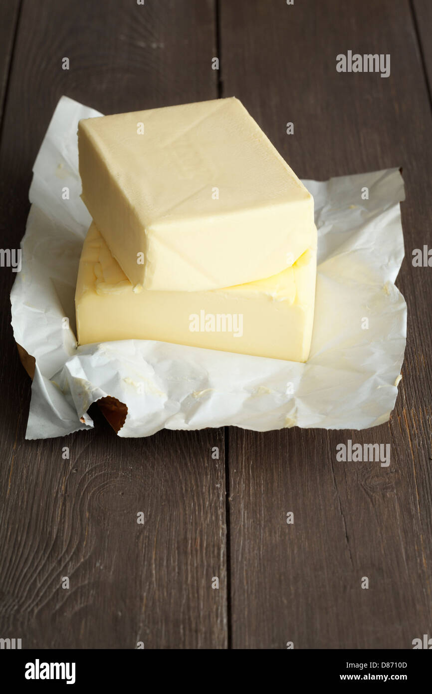 Block of butter hi-res stock photography and images - Alamy
