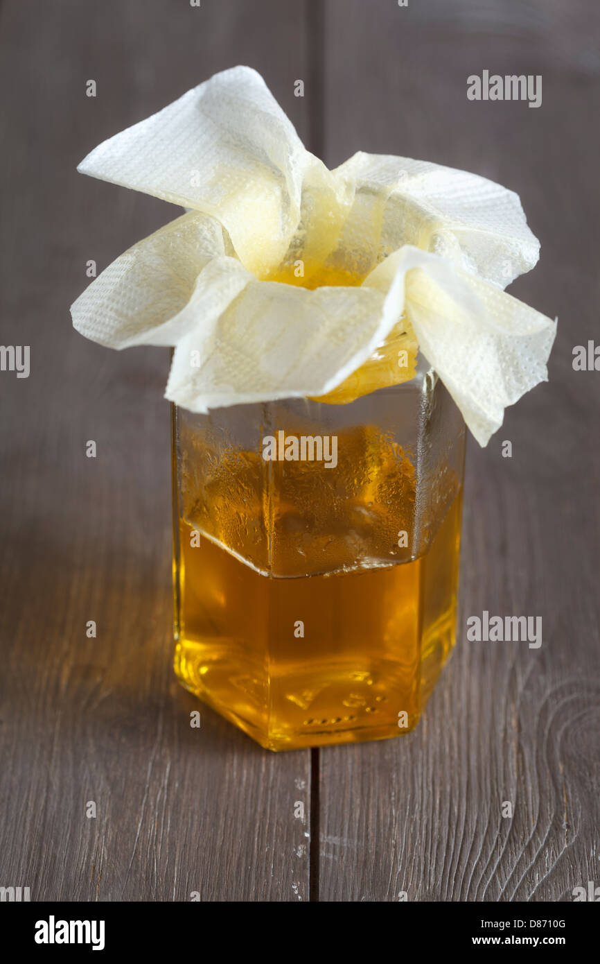 Preparation of ghee, close up Stock Photo - Alamy