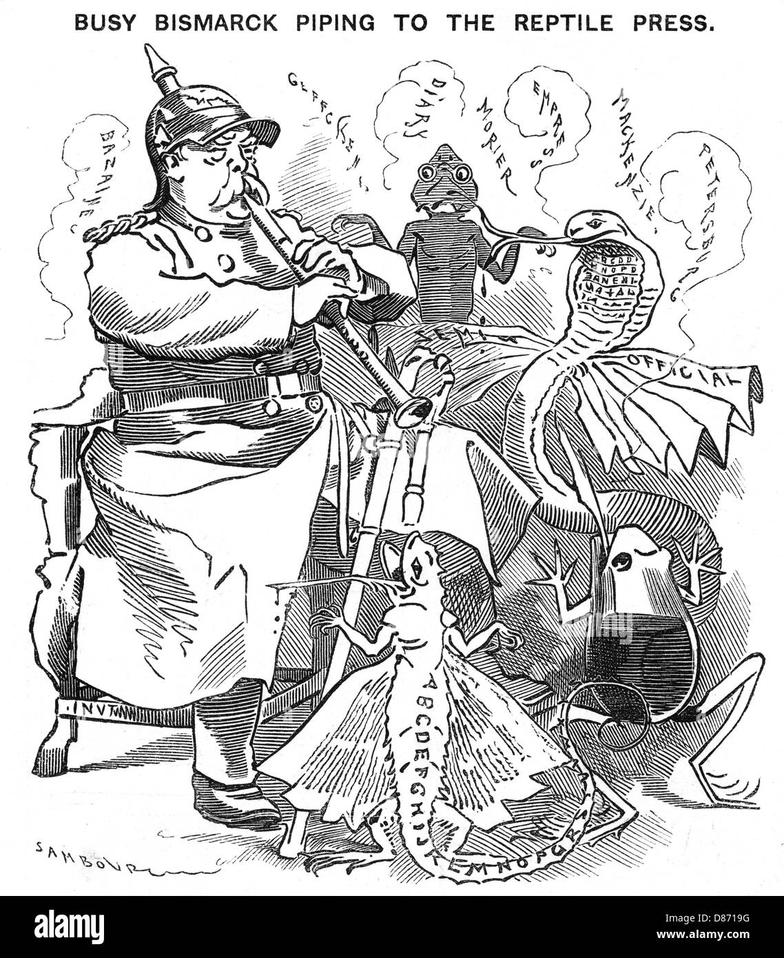 Press cartoons Black and White Stock Photos & Images - Alamy