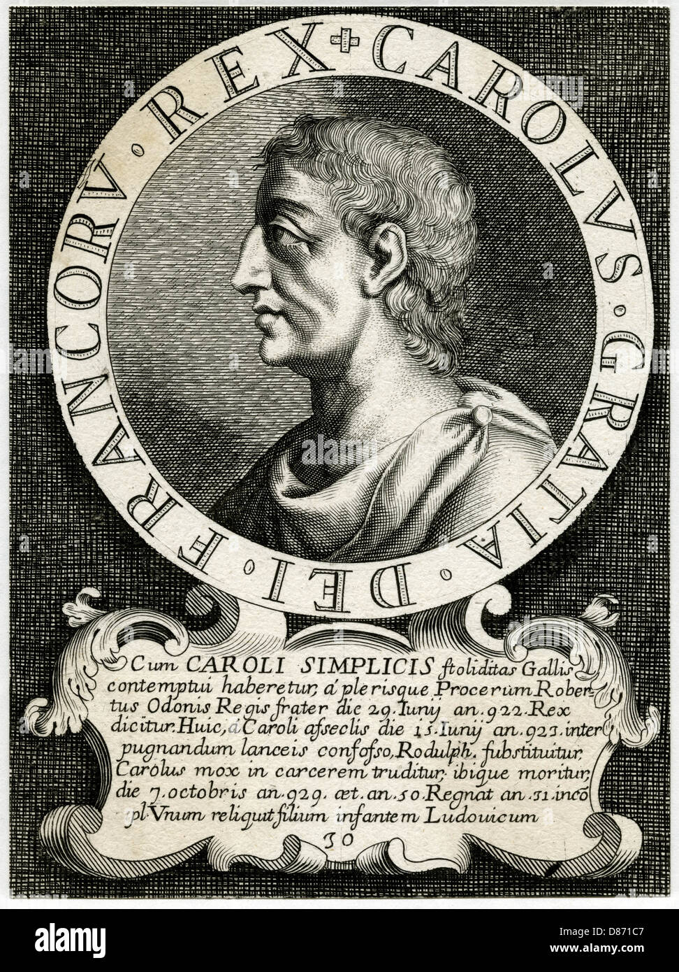 Charles the simple hi-res stock photography and images - Alamy