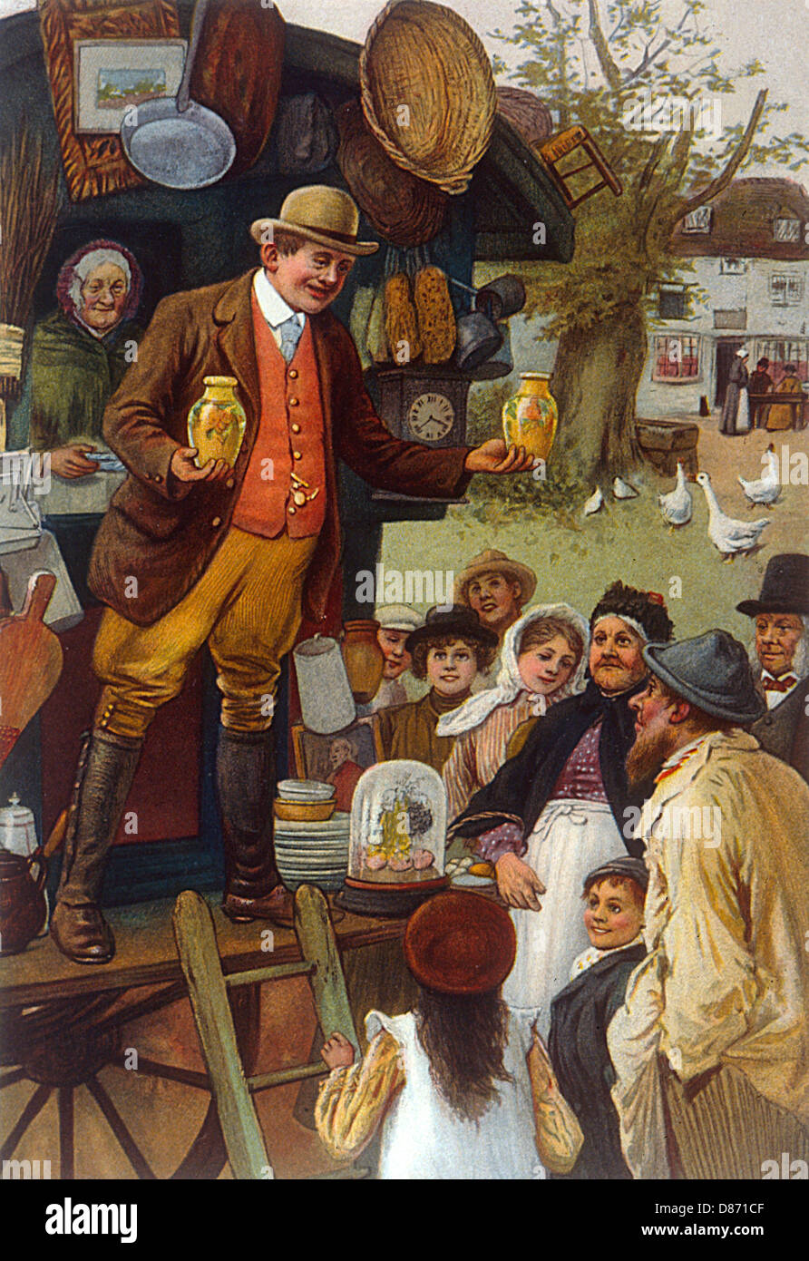 Street pedlar hi-res stock photography and images - Alamy