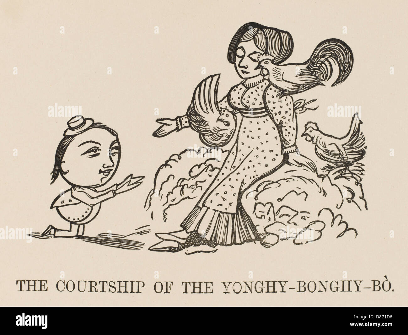 Courtship of the Yonghy-Bonghy-Bo, Edward Lear Stock Photo - Alamy