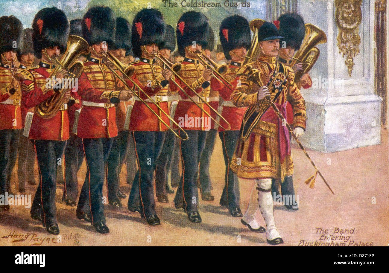 Coldstream Guards Band Stock Photo - Alamy
