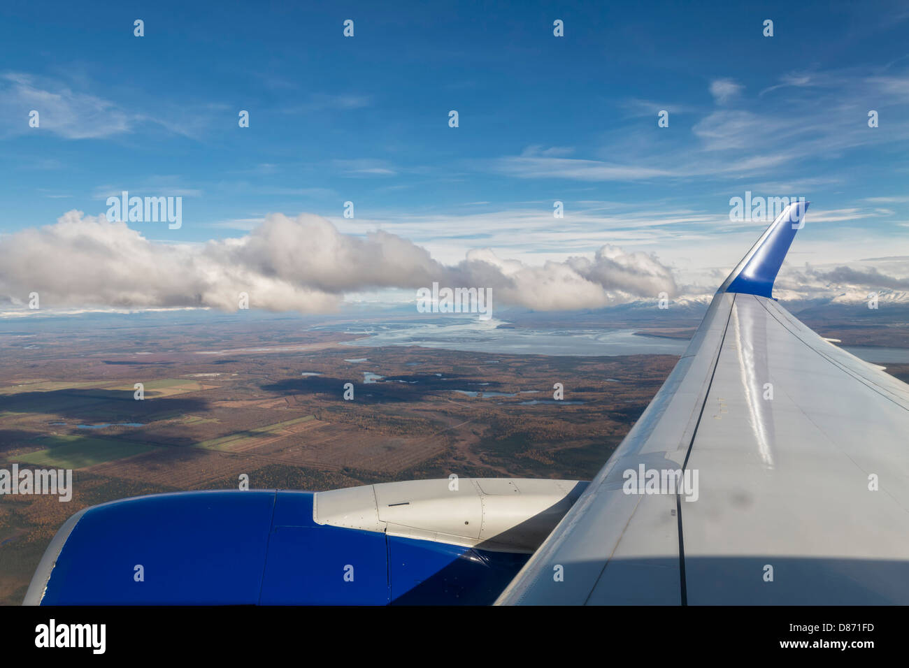 Flight over alaska range hi-res stock photography and images - Alamy